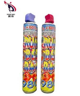 China Tin Christmas Artificial Snow Spray Trigger Gun 980ml For Carnival for sale