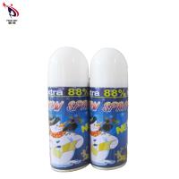 China Multifunctional Fake Artificial Snow Spray 45g Nontoxic For Outside Joker Snow Spray for sale