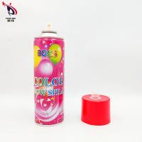 China Tinplate Multicolor Fake Snow Aerosol Can , Snow Spray For Christmas Boss Snow Spray for sale