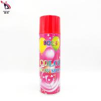 China Tinplate Multicolor Fake Snow Aerosol Can , Snow Spray For Christmas Boss Snow Spray for sale