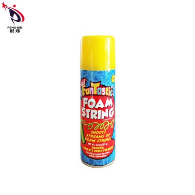 China Nonflammable Crazy String Party Spray Odorless For Halloween for sale