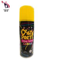 China 250ml Multicolor Birthday String Spray , Christmas Crazy String Party Spray for sale