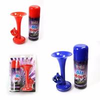 China 250ml Party Aerosol Air Horn Handheld Eco Friendly Red And Blue Color for sale