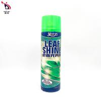 China 600ml Water Based Leaf Shine Spray Nontoxic Metal Material Pure Color for sale
