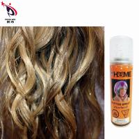 China 85g Nontoxic Glitter Spray Paint For Hair , Multicolor Glitter Hair Spray Halloween for sale