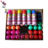 China 6 Colors Flammable Artificial Snow Spray On Fake Tree Harmless for sale