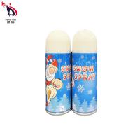 China Tinplate 250ml Artificial Spray Snow For Xmas Tree Odorless Durable for sale