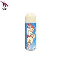 China Tinplate 250ml Artificial Spray Snow For Xmas Tree Odorless Durable for sale