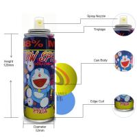 China Temporary Fake Artificial Doraemon Snow Spray Multicolor Durable For Tree for sale