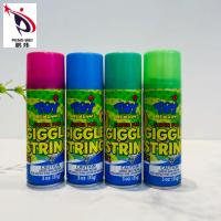 China Harmless Party Streamer Spray String Multicolor Net Weight 85g for sale