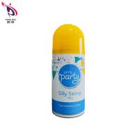 China Odorless Yellow Silly String Spray Durable For Graduation Birthday for sale