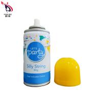 China Odorless Yellow Silly String Spray Durable For Graduation Birthday for sale