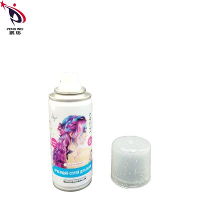 China Tinplate Temporary Hair Glitter Spray Anti Dandruff Harmless for sale