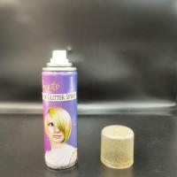 China Multiscene 150ml Gold Sparkle Hair Spray Washable Fresh Smell for sale
