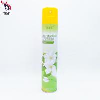 China Multiscented Jasmine Air Freshener Spray Nontoxic Tinplate Material for sale