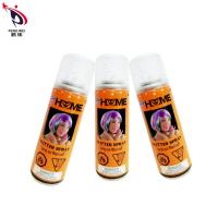 China OEM Odorless Silver Glitter Hair Spray , Nontoxic Gold Shimmer Spray For Hair for sale