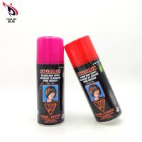 China MSDS Odorless Wash Out Hair Color Spray , Multiscene Instant Hair Dye Spray for sale