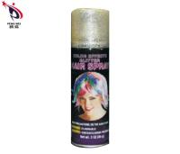 China Multicolor Temporary Hair Glitter Spray Washable Gas Propellant for sale