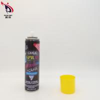 China Harmless Multiscene Graffiti Paint Cans , Non Hazardous Spray Chalk For Grass for sale