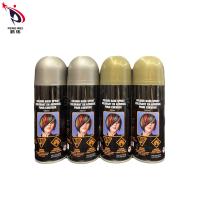 China Flammable Multi Coloured Glitter Hair Spray Sparkle Antistatic Multifunctional for sale