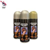 China Flammable Multi Coloured Glitter Hair Spray Sparkle Antistatic Multifunctional for sale