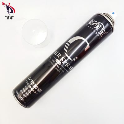 China Tinplate Flexible Strong Hold Hairspray Washable 420ml For Adults for sale