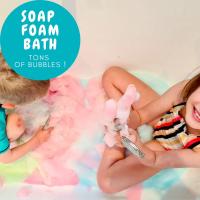 China OEM Purple Bath Foam Spray Water based Aluminum Material for sale