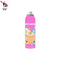 China Unisex Tinplate Foam Bath Spray , Multicolor Bubble Bath Spray Can for sale