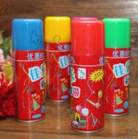 China OEM Multipurpose Silly String Spray Streamer With Plastic Cap for sale