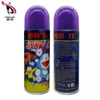 China Wedding Birthday Christmas Tree Snow Flake Spray Decoration Artificial Doraemon 250ml for sale