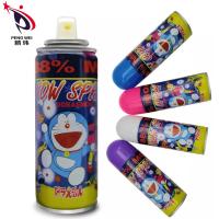 China Wedding Birthday Christmas Tree Snow Flake Spray Decoration Artificial Doraemon 250ml for sale