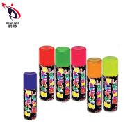 China Wedding Party Color Decorative Silly String Spray Biodegradable 80g 128mm for sale