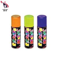 China Wedding Party Color Decorative Silly String Spray Biodegradable 80g 128mm for sale