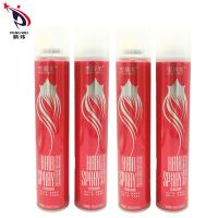 China ISO9001 EN71 24 Hours Strong Hold Hairspray Shine Hair Styling Holding Spray 65*240 for sale