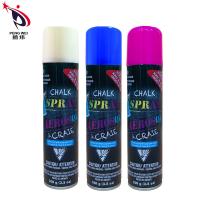 China Colorful Surface Aerosol Chalk Spray Paint Marking Drawing Decoration for sale