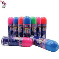 China New Year Christmas Colorful Crazy Ribbon Spray String Customizable Size for sale