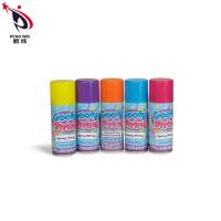China Multi-color wedding birthday party festival christmas party hand spray crazy ribbon silly string spray for sale