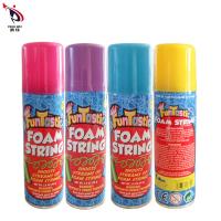 China Biodegradable Colorful Silly String Spray Wedding Party Festive Celebration Eco Friendly for sale