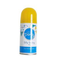 China Eco Friendly Non Toxic Color Carnival Spray Wedding Party Celebration Silly Strings for sale