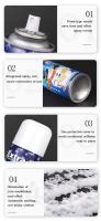 China 70g  Foam Artificial Snow Spray Joker Festival Holiday Party Carnival Decoration for sale