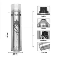 China 600ml Quick Dry Hair Spray Xertouful Pefect Curls Strong Styling Spray for sale