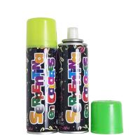 China ODM Decoration Crazy Ribbon Spray Party Biodegradable Colorful Silly String for sale