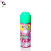 China Custom 250ml Party Wedding Foam Snow Spray Blue Green Red Color for sale