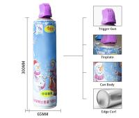 China Christmas Carnival Foam Snow Spray 800ml Non Flammable Non Toxic for sale
