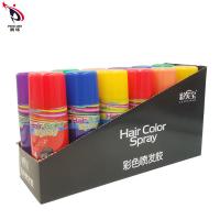 China ISO9001 Dye Hair Color Sprays Practical Smudgeproof Washable Color Hair Spray for sale