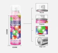 China OEM Party Shiny Balloon Spray , Antiallergic Spray For Balloons To Shine for sale