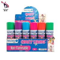 China Crazy Prank party streamer spray string Wedding Supplies Favors Assorted Colors for sale
