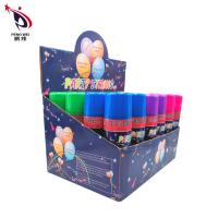 China Non Toxic Silly String Spray Easy To Clean Colorful Christmas Halloween Party Crazy String for sale