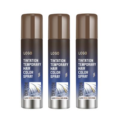China 250ml Water Based Hair Color Sprays 48pcs Per Carton Red Blue Green Color for sale