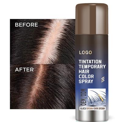 China Temporary Washable Hair Color Spray 52*128mm Can Blue Color for sale